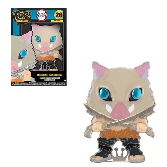 Funko | Accessories | Funko Pop Pin Demon Slayer Inosuke Hashibira ...